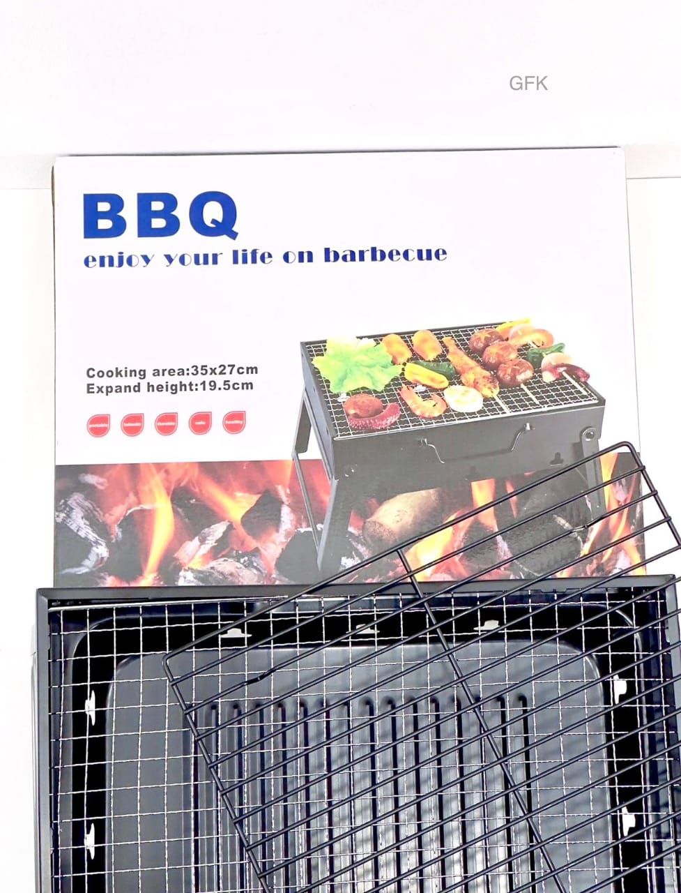 Buy Portable BBQ Stand - Imported, 40x35x20cm