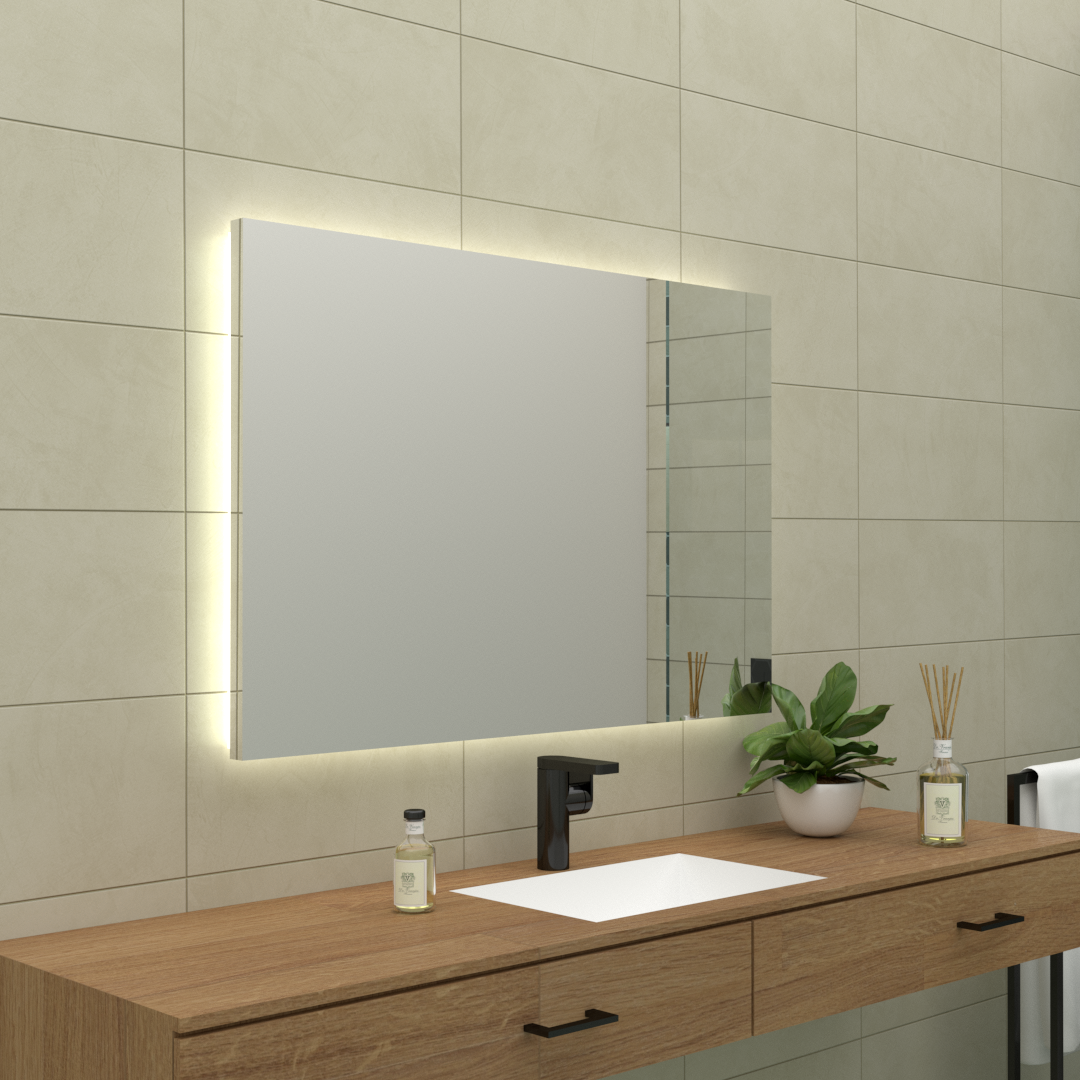 36"X24" FGC Frameless Bathroom Mirror | Daraz.lk