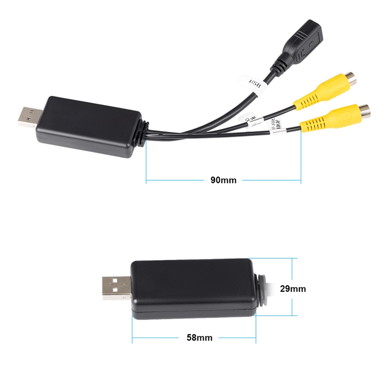 1 PCS for Android System USB Interface to Video Out Adapter As Shown ...
