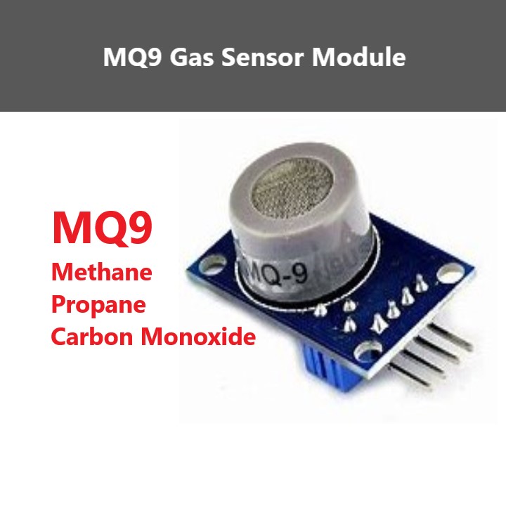 MQ-9 Gas Sensor Module MQ9 Methane Propane Carbon Monoxide Gas ...