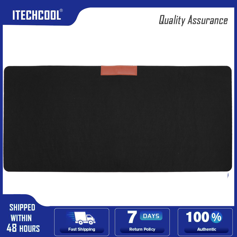 【WEJA】Soft Office Computer Desk Mat Modern Table Mouse Pad Wool Felt ...