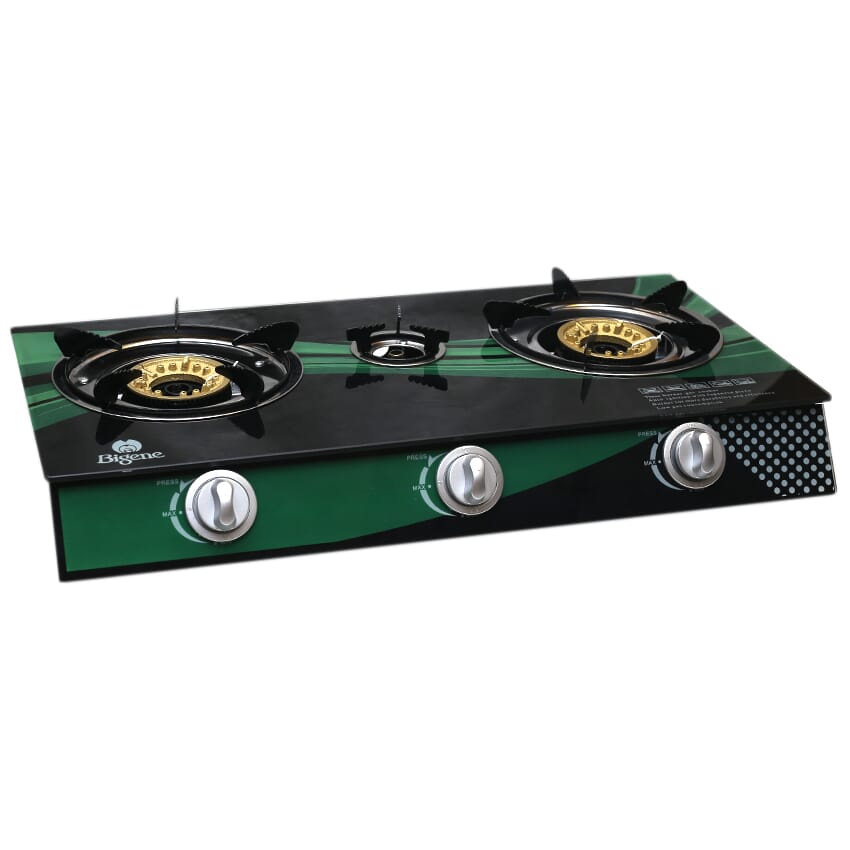 Gas Cooker Glass Top 3 Burner | Daraz.lk