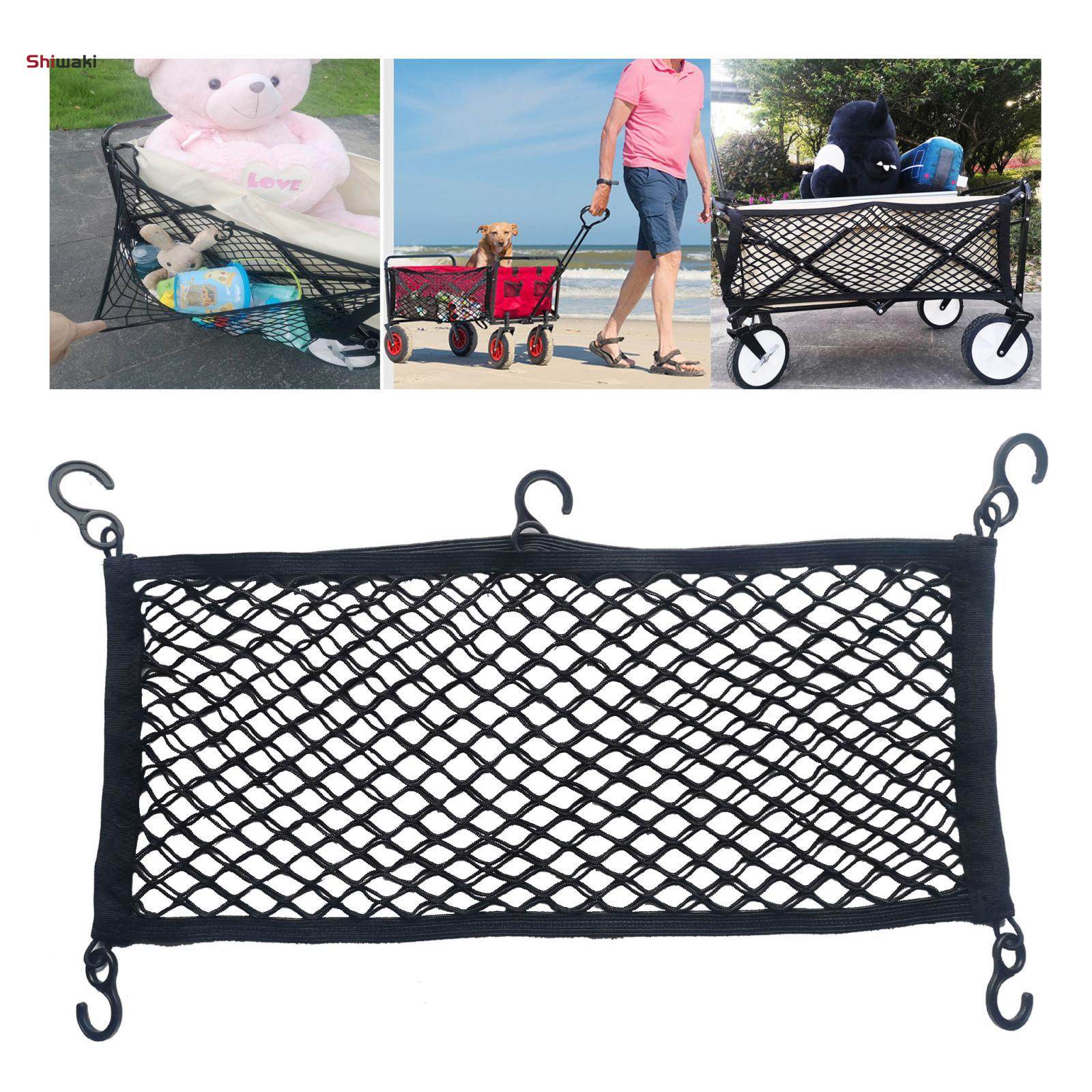 Folding Trolley Carts Net Outdoor Cargo Net for Trunk Carrying Diaper ...