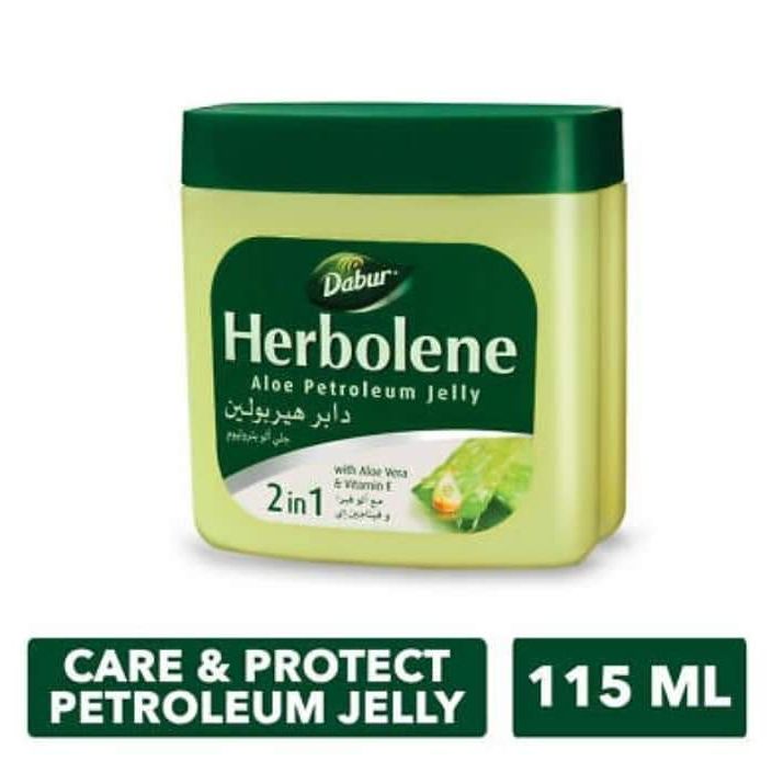 Dabur Herbolene - 115 ml Aloe Petroleum Jelly Vaseline With Aloe Vera ...