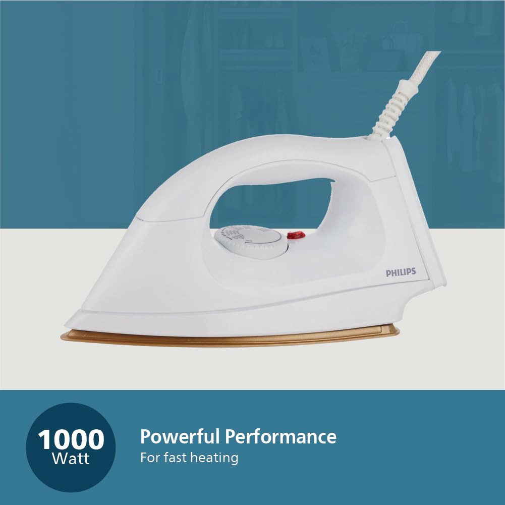 Philips 1000-Watt Dry Iron HI114 | Daraz.lk
