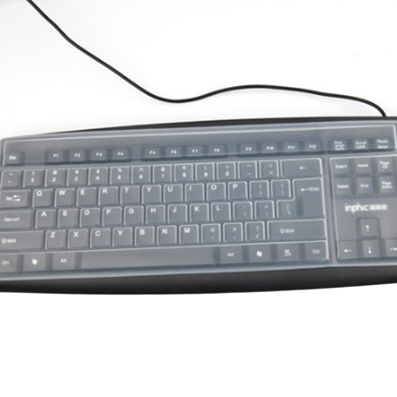 Universal Dustproof Silicone Desktop Computer Keyboard Cover Keyboard ...