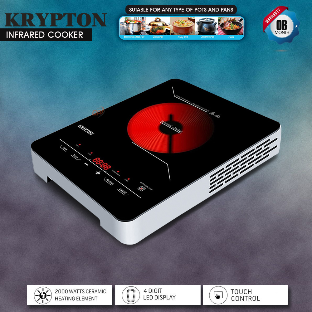 KRYPTON 2000W Touch Control Infrared Cooker | Daraz.lk