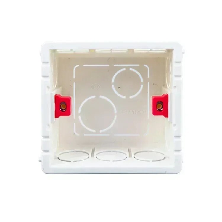 146*86MM 3*6 Wallpad Black Glass Double Switched 13A 3Pin UK Wall Plug ...