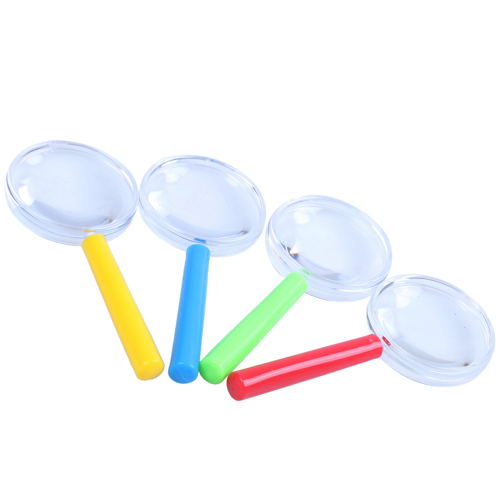 16Pcs Plastic Mini Magnifying Glass Children's Toys | Daraz.lk