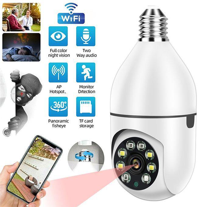 WIFI Camera 4K 360 1080P E27 WiFi IP PTZ Security Surveillance Camera ...