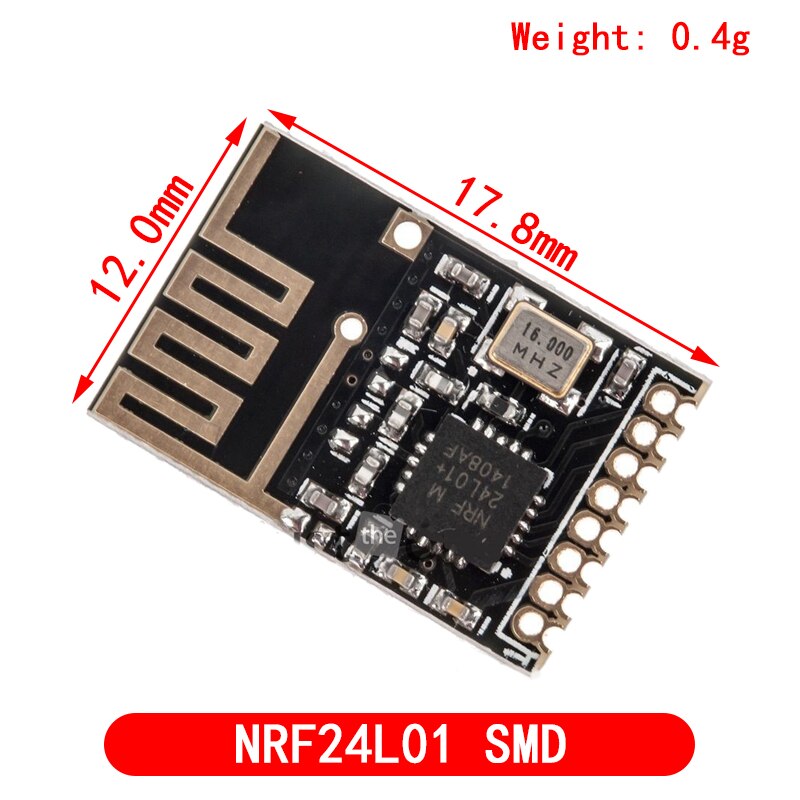 NRF24L01+ 2.4G wireless data transmission module 2.4GHz NRF24L01 ...