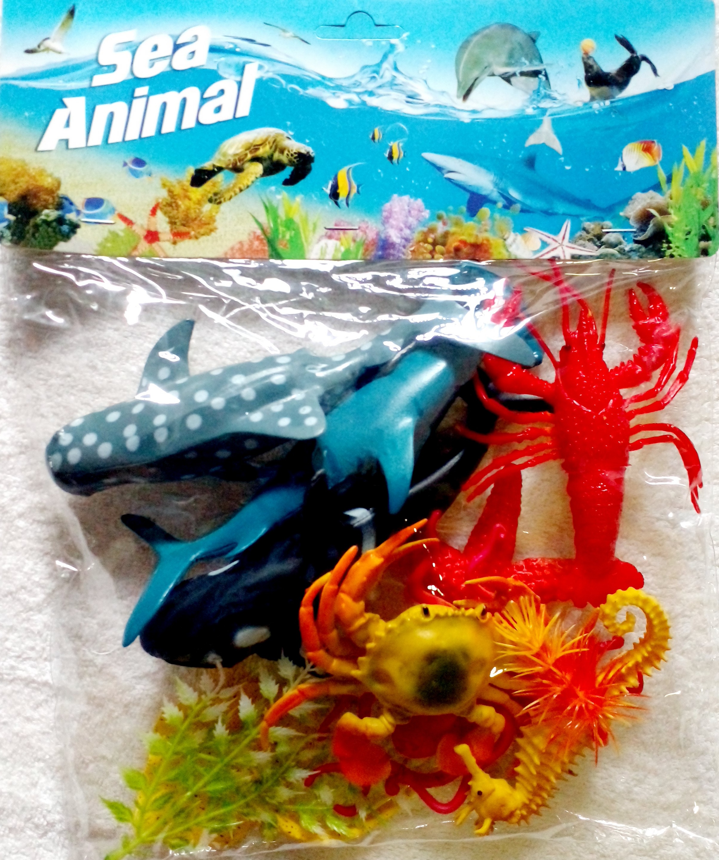 Deep Sea Animals Figure Set Ocean Underwater Creatures - Realistic ...