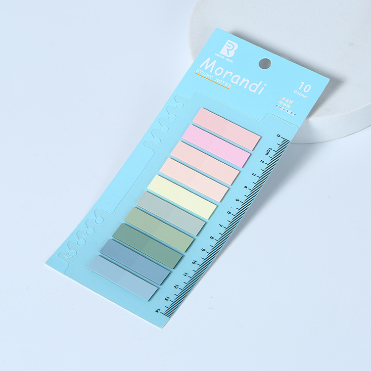 RHS Online 200 Sheets 10 Colors Transparent Morandi Combination PET ...