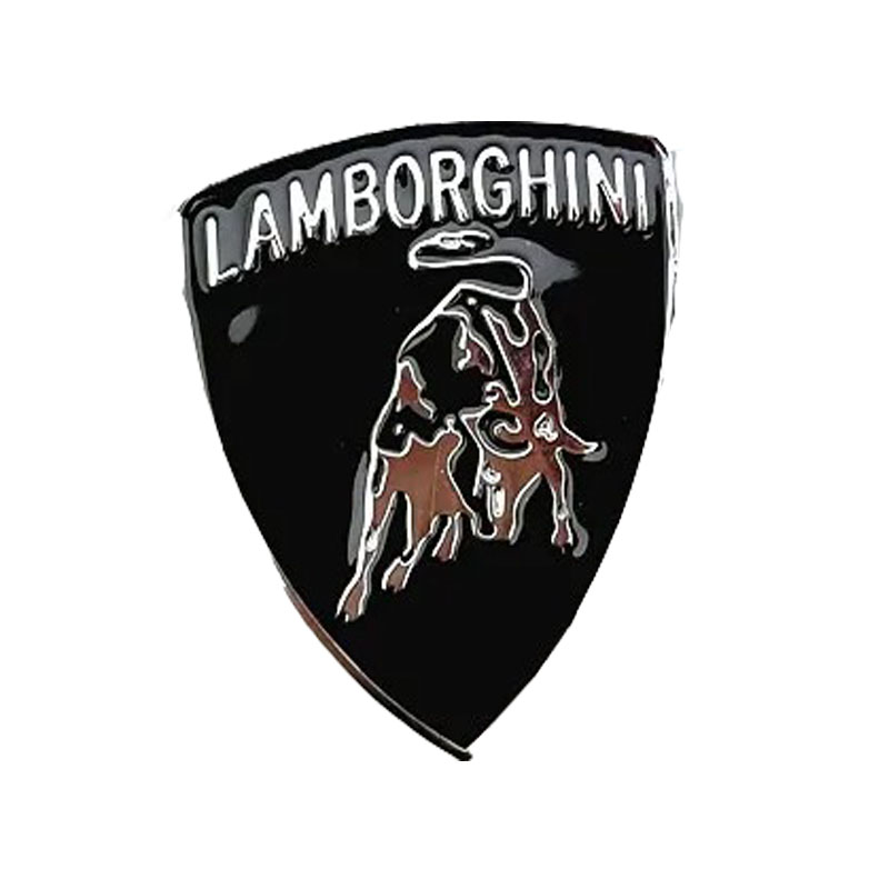 Lamborghini Lamborghini emblem logo badge metal emblem badge label logo ...