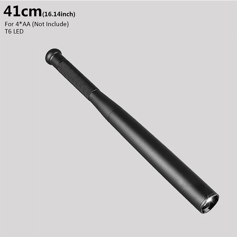 torch light Baseball Bat LED Flashlight 3800 Lumens Super Bright Baton ...