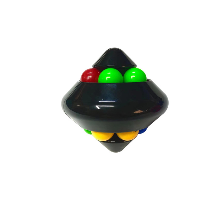 Fidget Spinner Track Cube Ball Fingertip Top Rotating Magic Bean Game ...