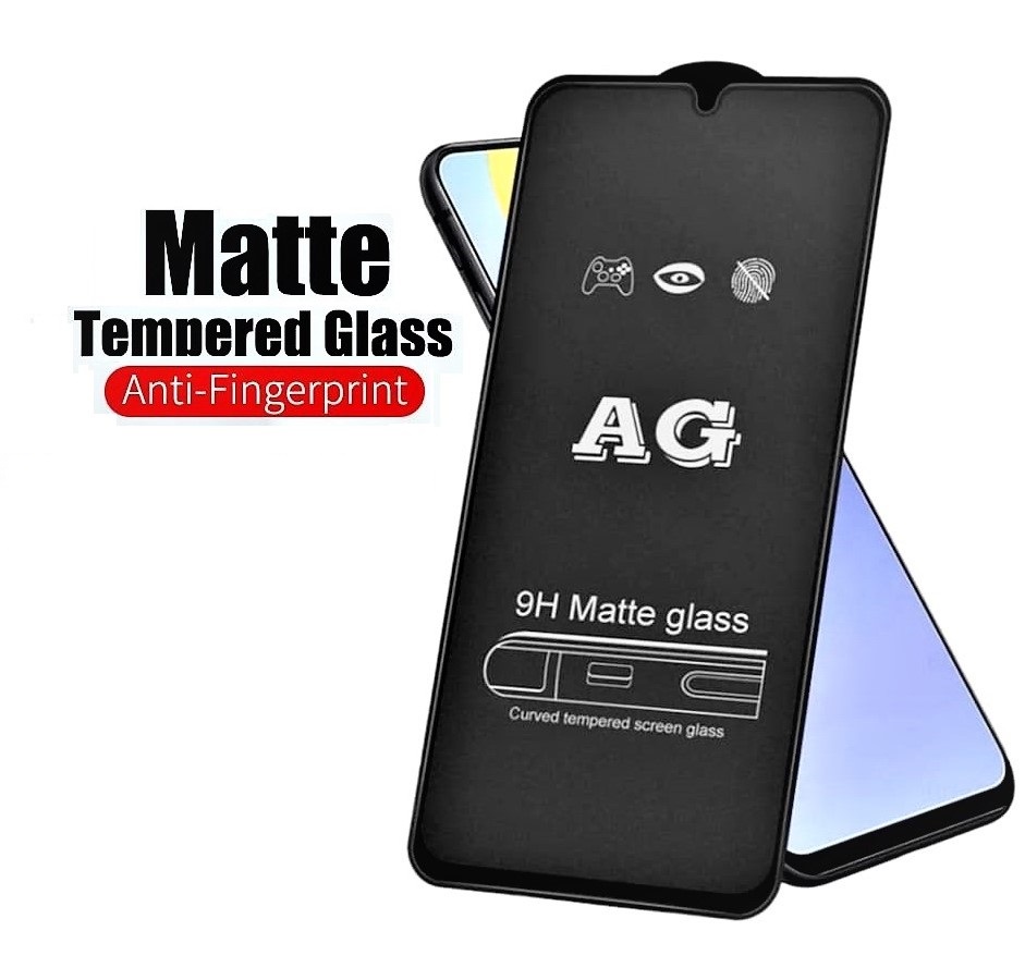 Matte Finish Anti-Fingerprint Tempered Glass Screen Protector For ...