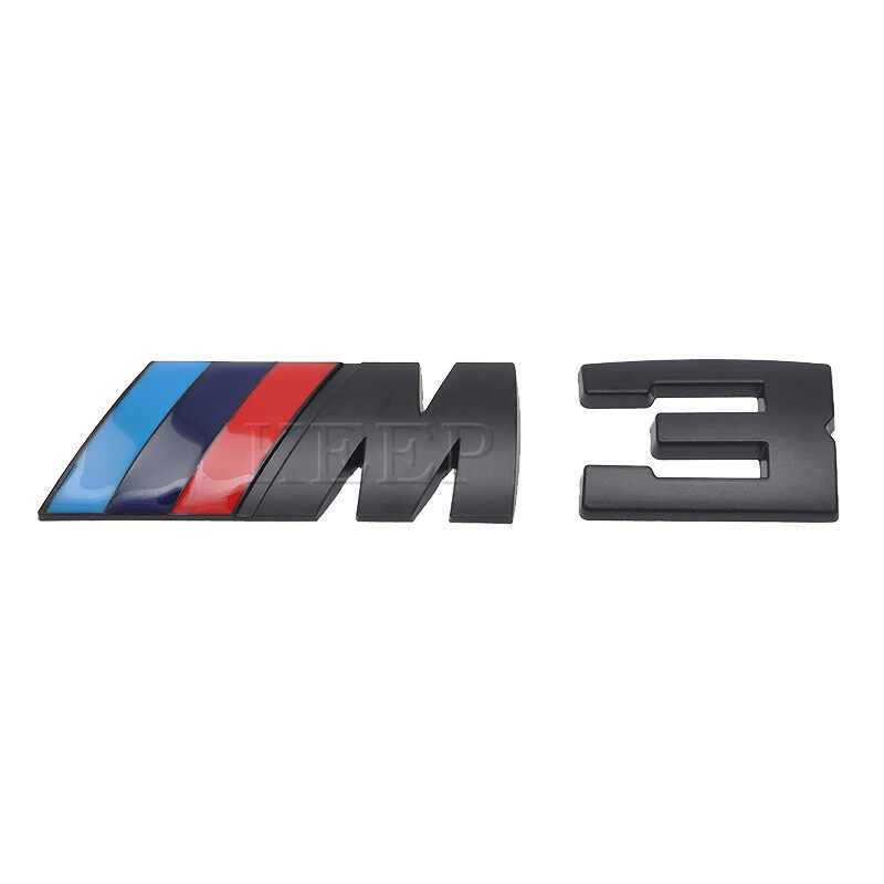 Car Styling M3 Power Metal Logo Car Rear Trunk Emblem Badge For BMW E46 ...