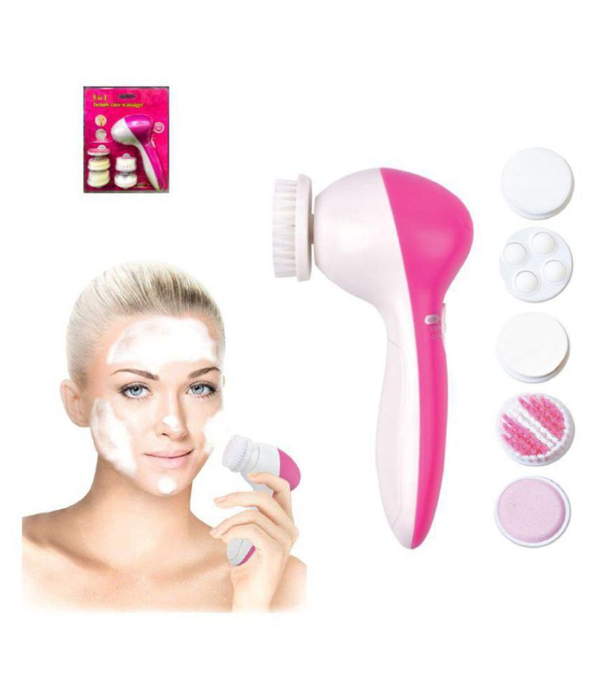 5-in-1 Face Massager Cleaner and scrubing tool kit | Daraz.lk