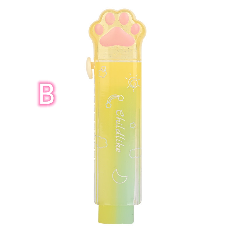 Creative Cute Cat Claw Dream Jelly Eraser Scalable Push-pull Portable ...