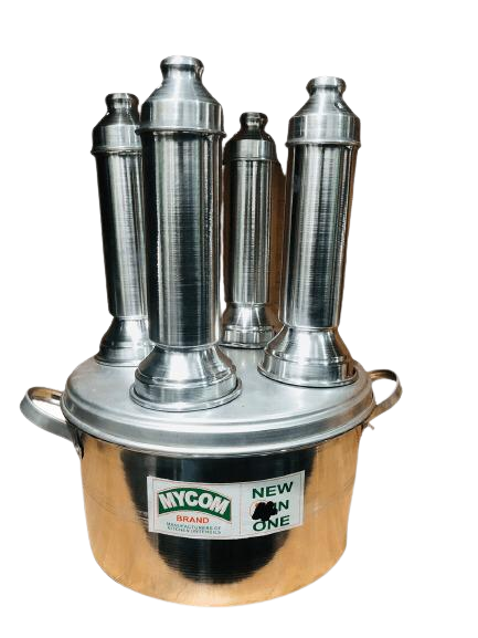 Aluminium Puttu Maker 4 In 1 Pittu Bambu Pittu Kudam Food Grade ...