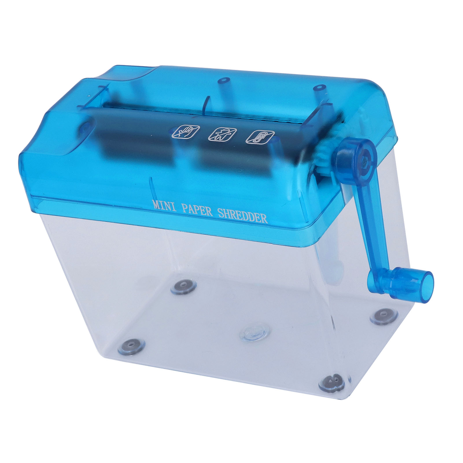 Manual Shredder Strip Cut Paper Shredder Safe Operation with Handle for ...