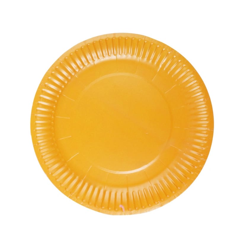 10 Pcs Plain Color Paper Plates (7 inch / 9 inch) - Disposable Party ...