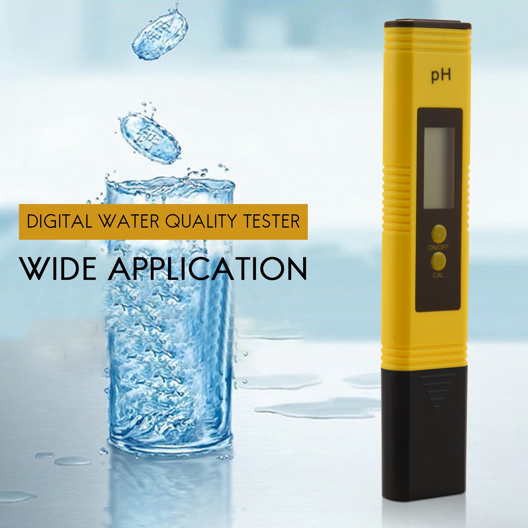 PH Meter and TDS Meter,Digital Water Quality Tester, 0-9990 PPM, EC and ...