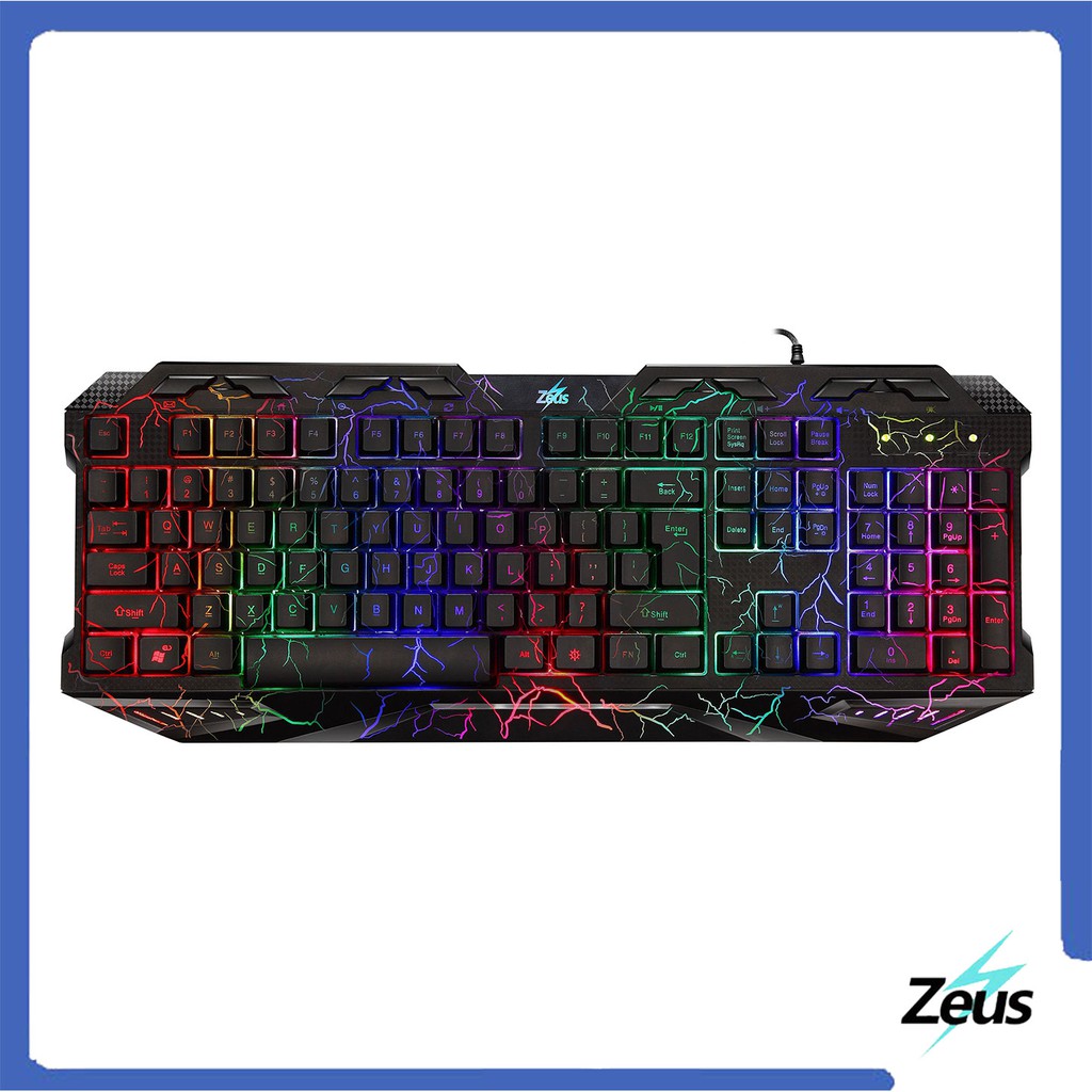 Zeus Multimedia Gaming Keyboard | Daraz.lk