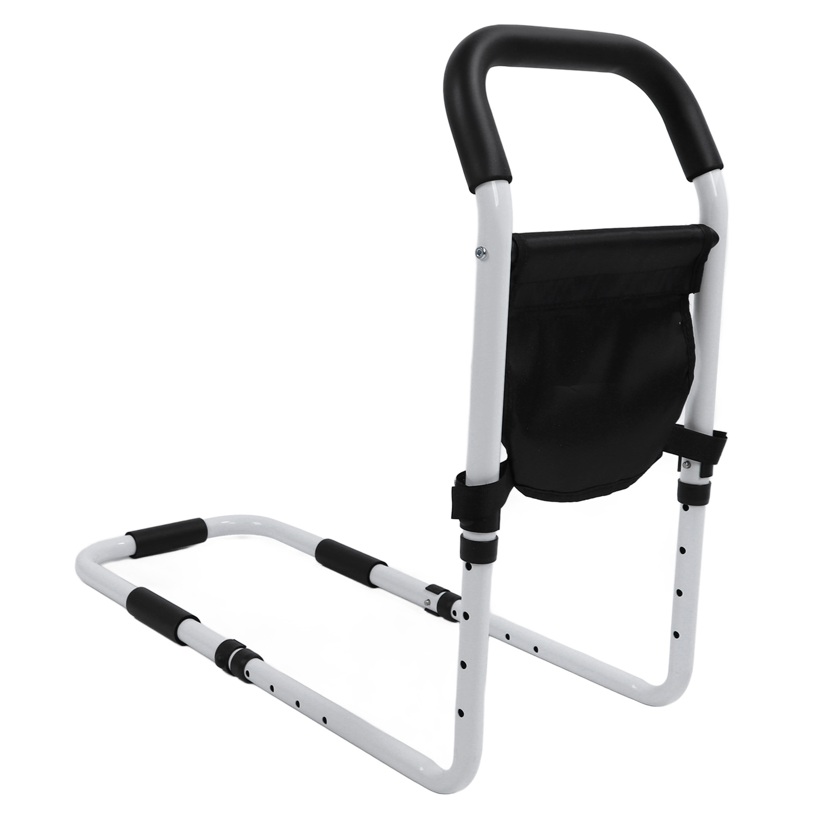 Bed Aid Support Handrail Enamelled Load Capacity 136kg Bed Rail for ...