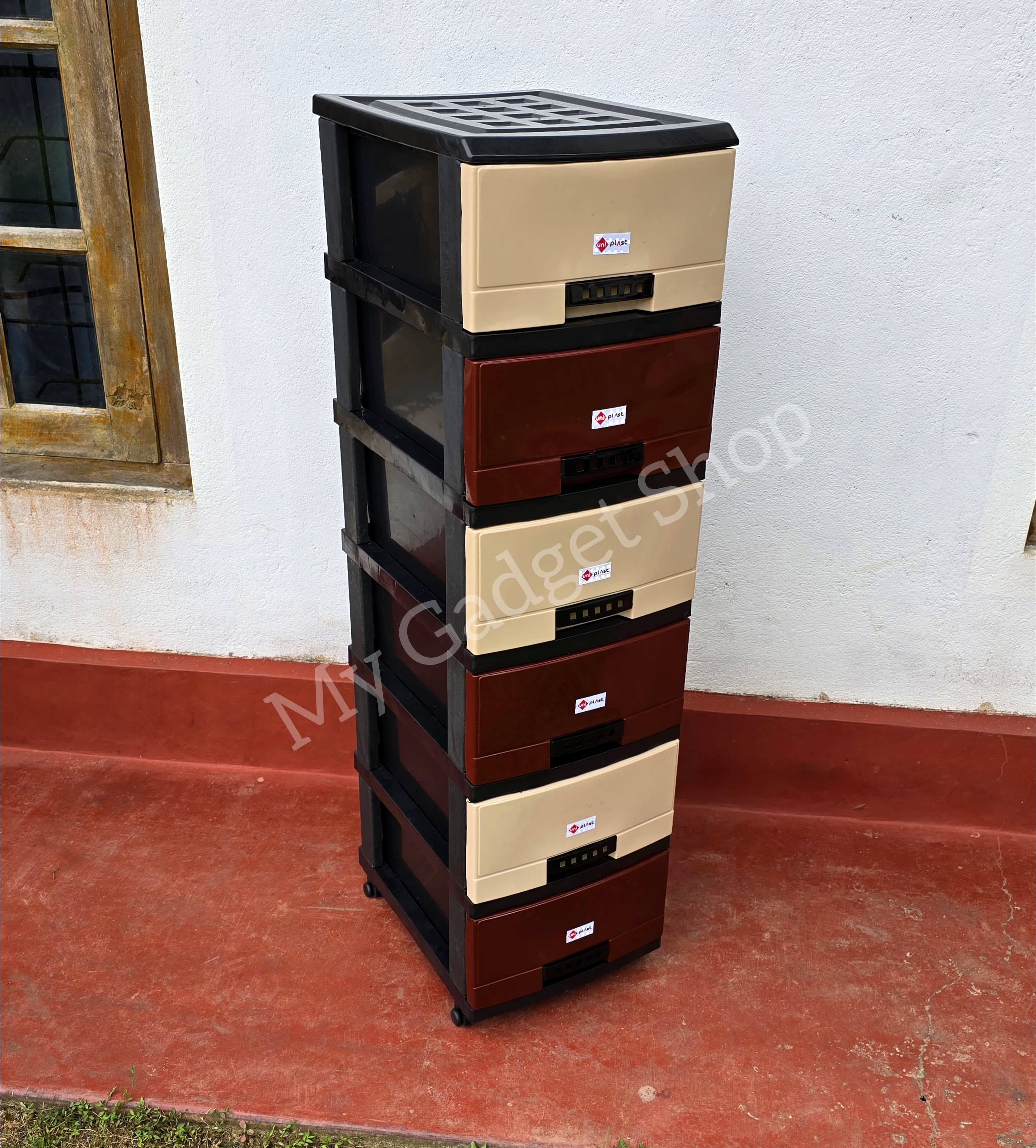 Drawer 6 in 1 baby drawer cupboard storage multi color blue pink grey ...