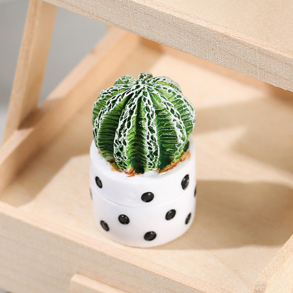 Micro landscape Resin cactus Eye-catching Colorful Small-sized ...