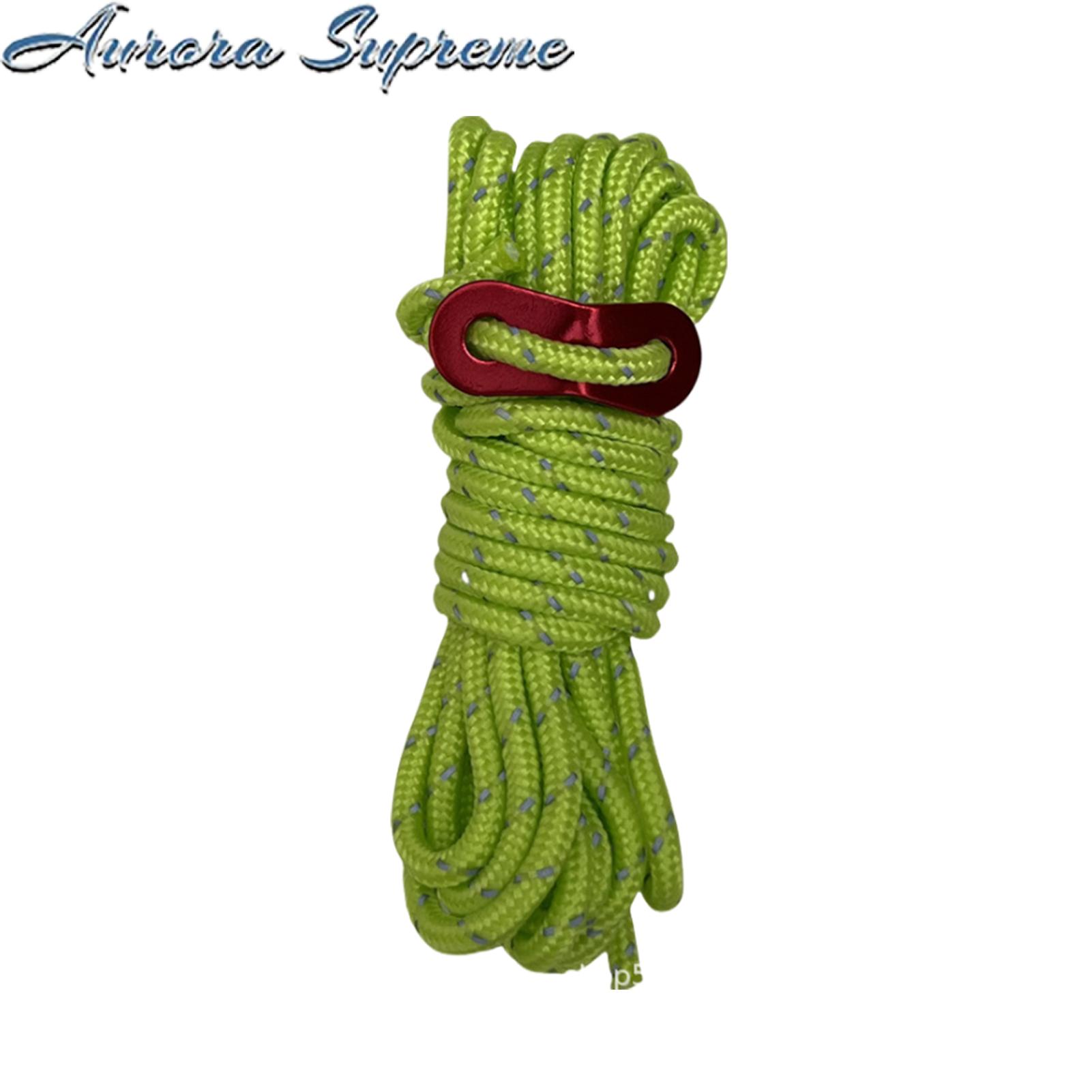 4mm thick canopy windproof rope reflective rope tent rope outdoor ...