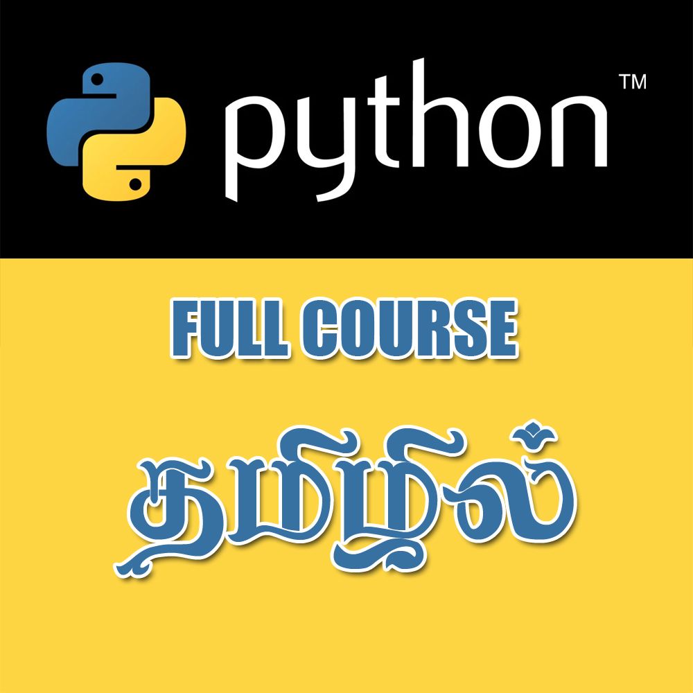 Python Programming Course - in Tamil medium (09+ hours) | Daraz.lk