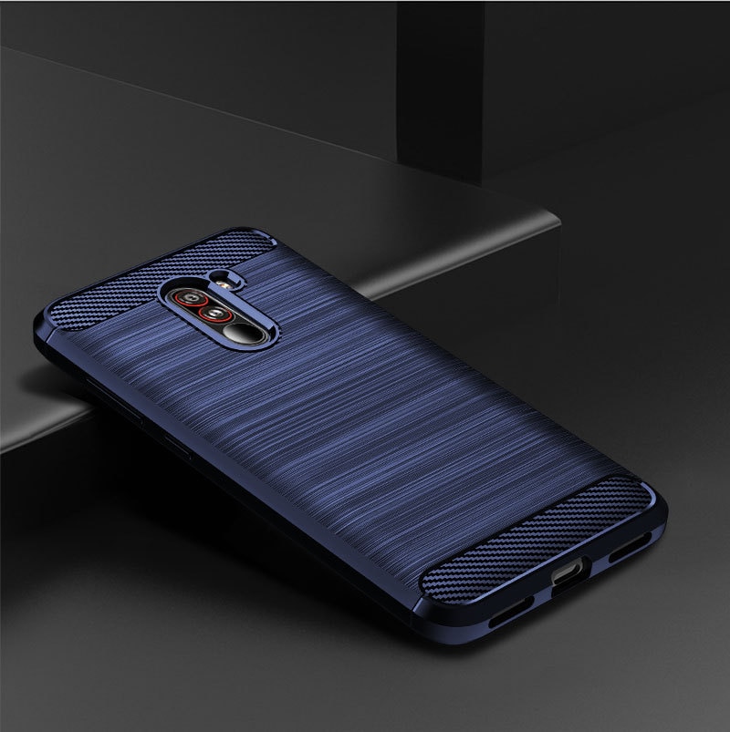 Case For Pocophone F1 Case Xiaomi Pocophone F1 Case Silicone TPU Bumper ...