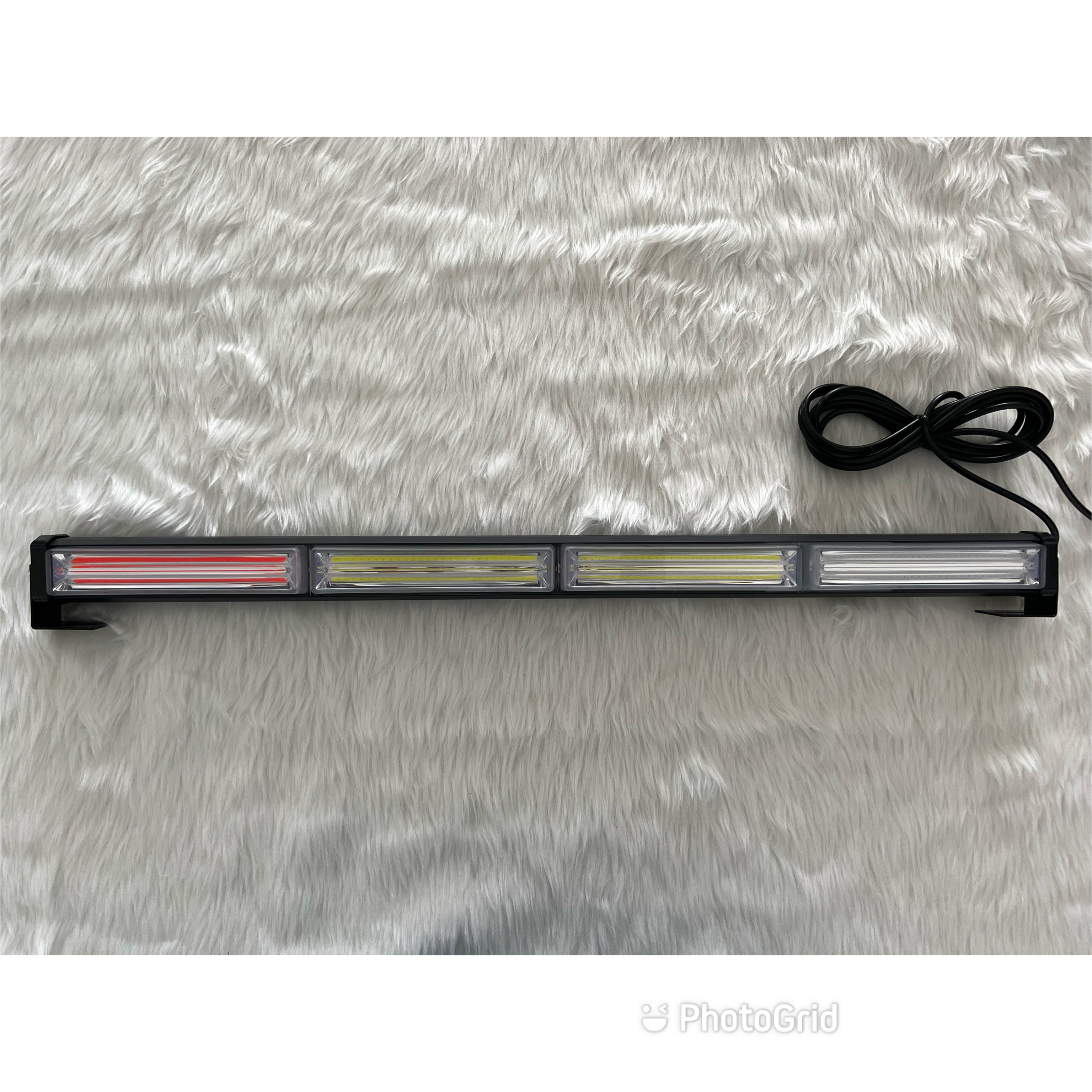 VIP Light bar 24 inch 4 pcs Cob light bar RED/WHITE/BLUE VIP light bar ...