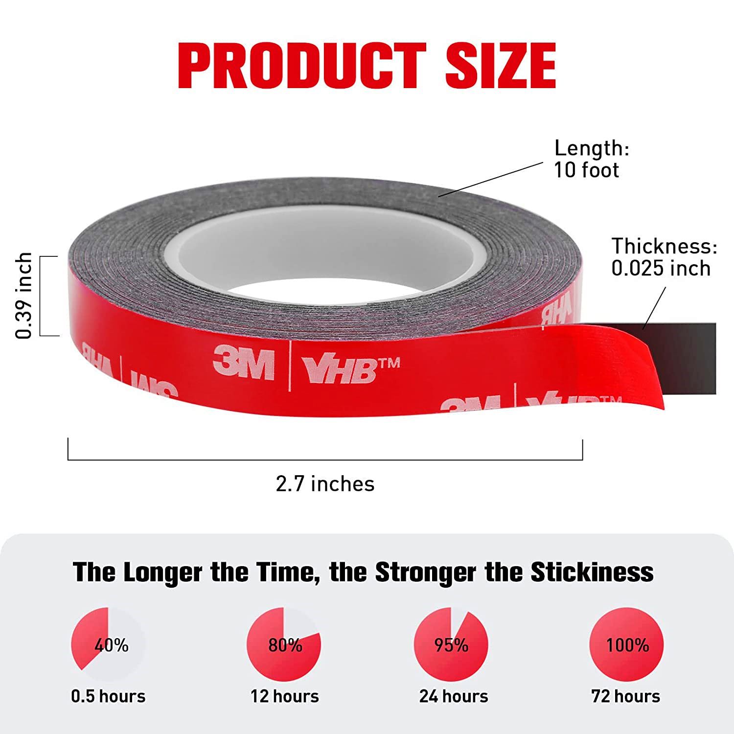 Double Sided Car Tape Heavy Duty, Strong Mounting Adhesive Tape, | Daraz.lk