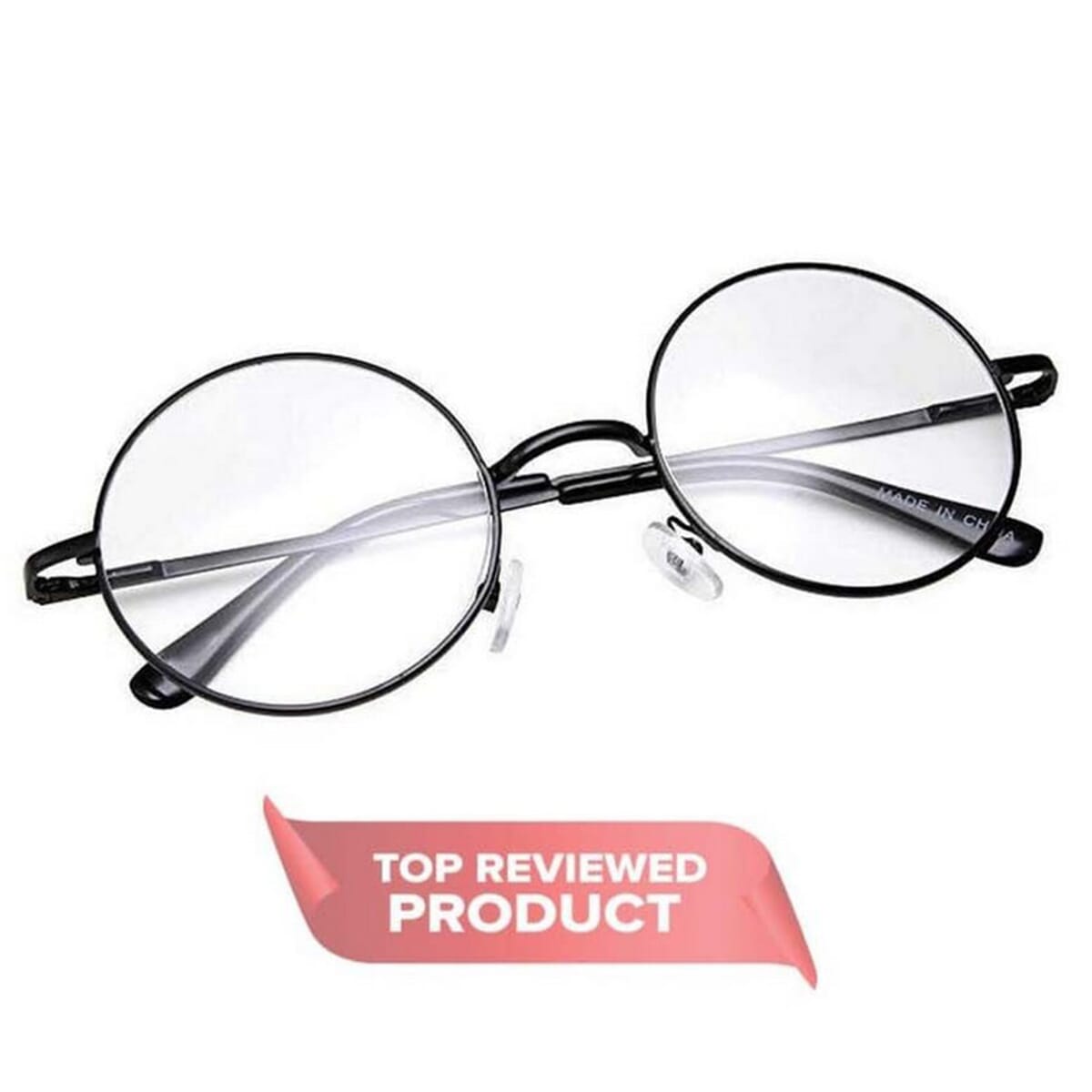 Clear Round Unisex Glasses | Daraz.lk