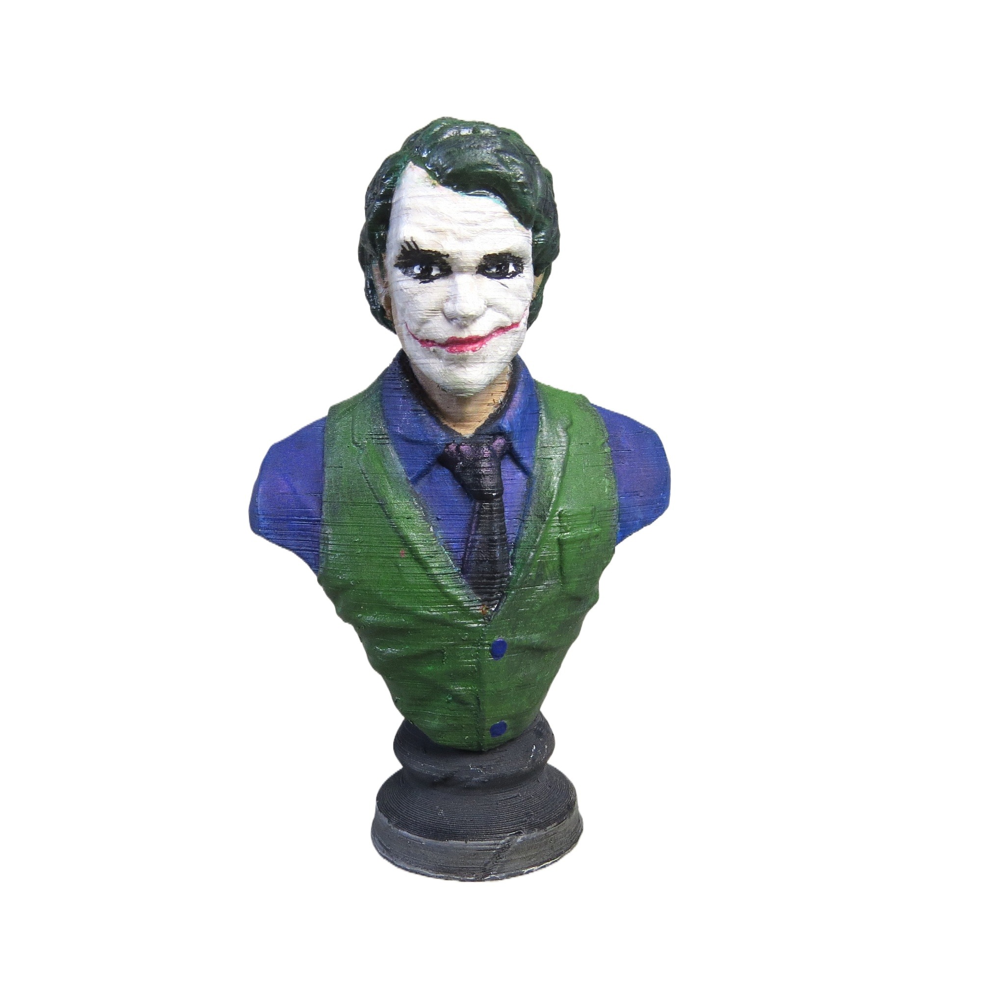 3D Printed Joker Bust - Action Figure - Various Colors & Sizes - PLA ...