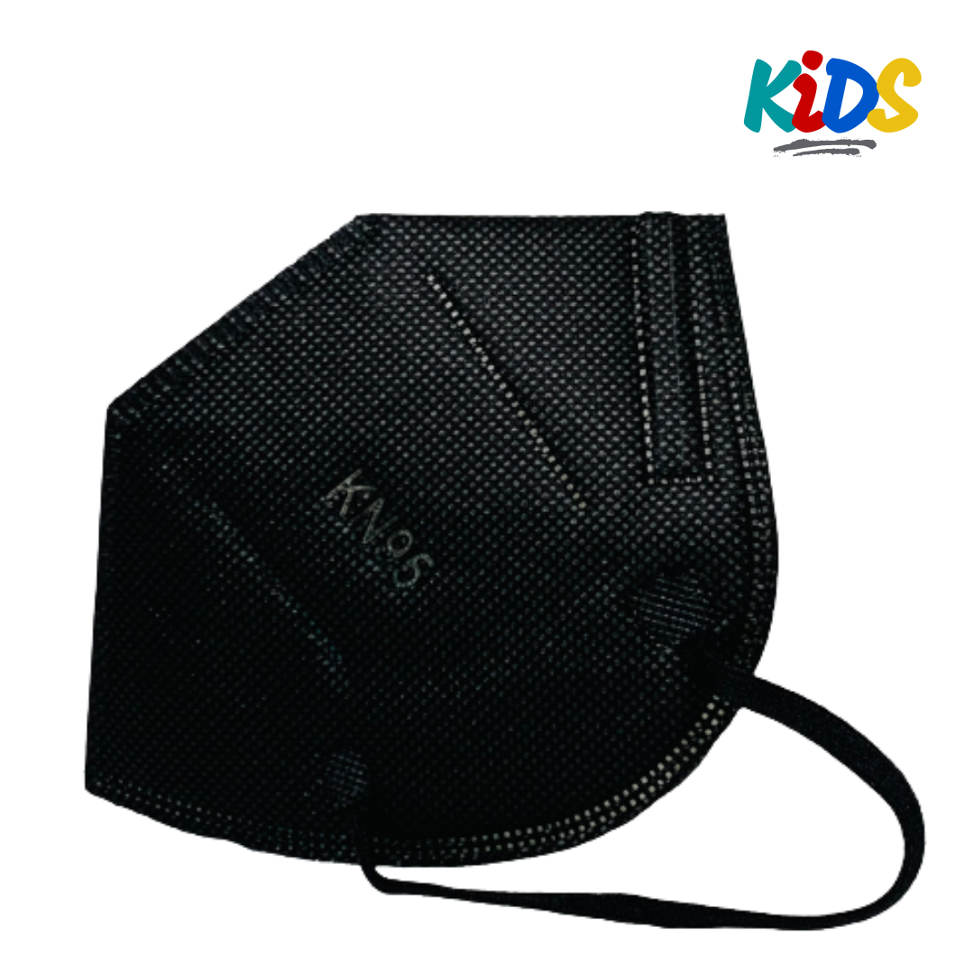 Hanma KN95 Kids Face mask - BLACK - 10PCS | Daraz.lk