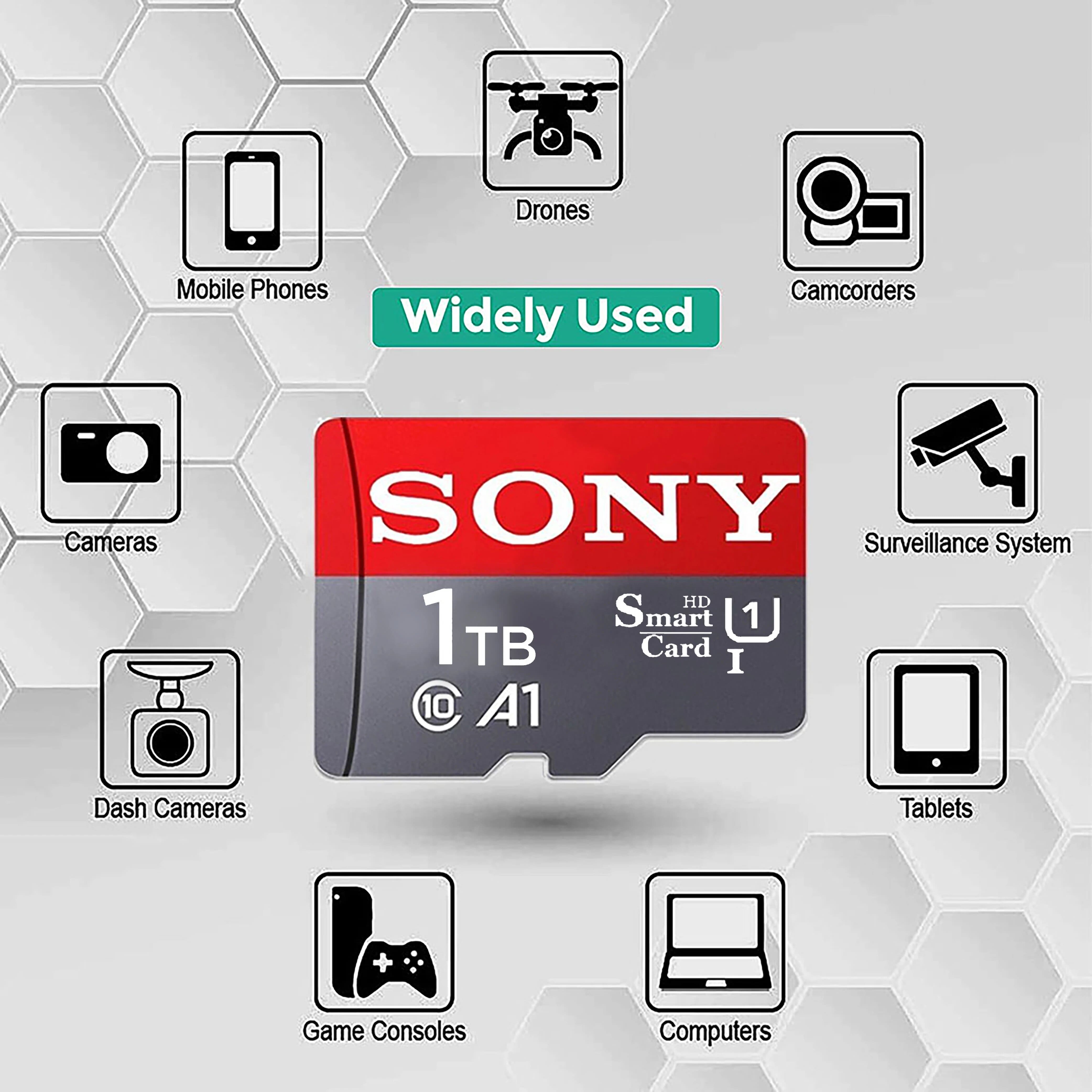 S0NY Ultra Micro SD 1TB TF Flash Memory Card | Daraz.lk