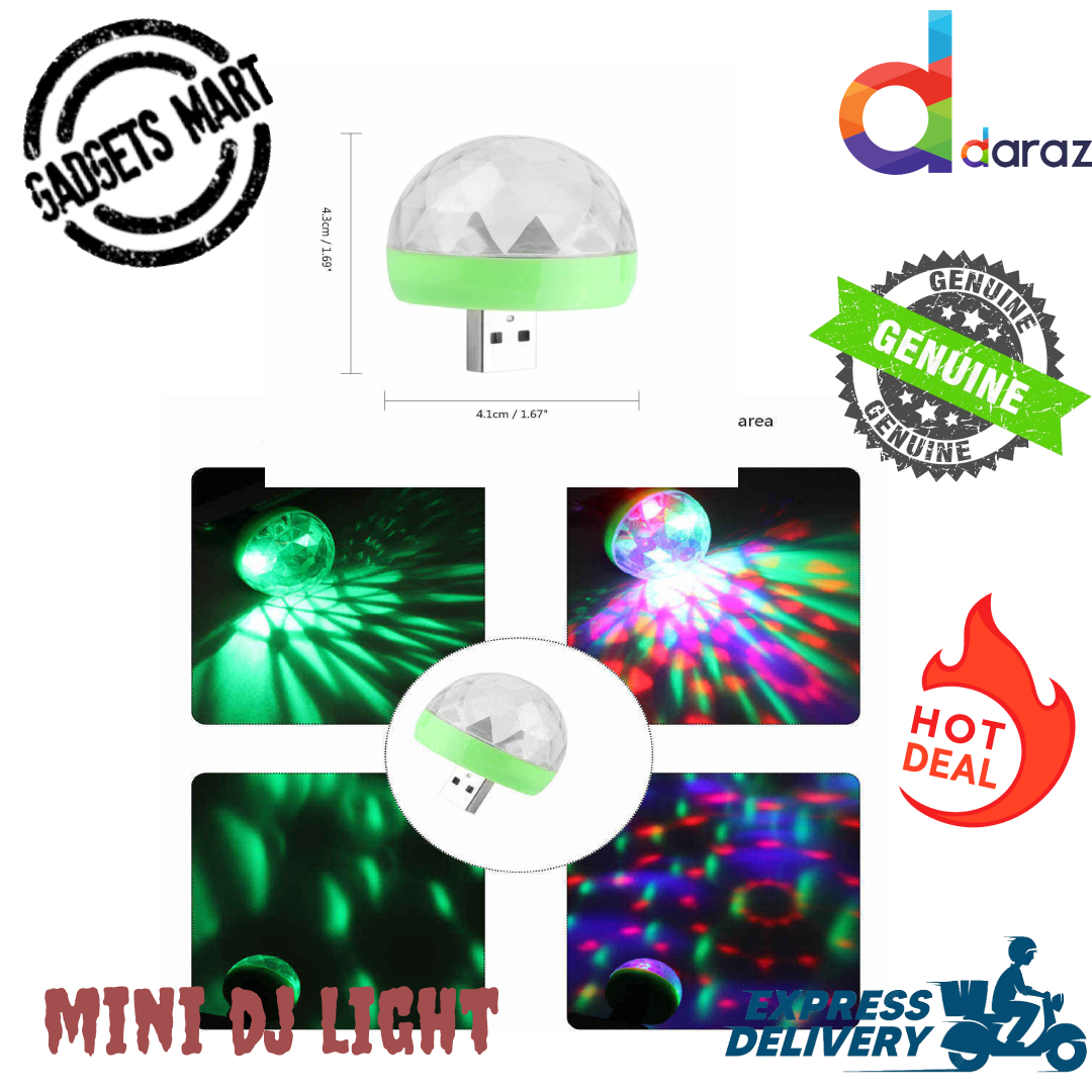 Vehicle DJ Light System Mini Light | Daraz.lk