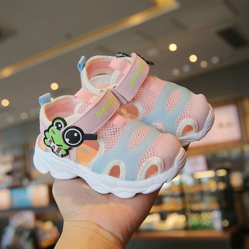 【VA VA VOOM】Summer Toddler Shoes Cute Frog Sandals For Boys Girls Soft ...