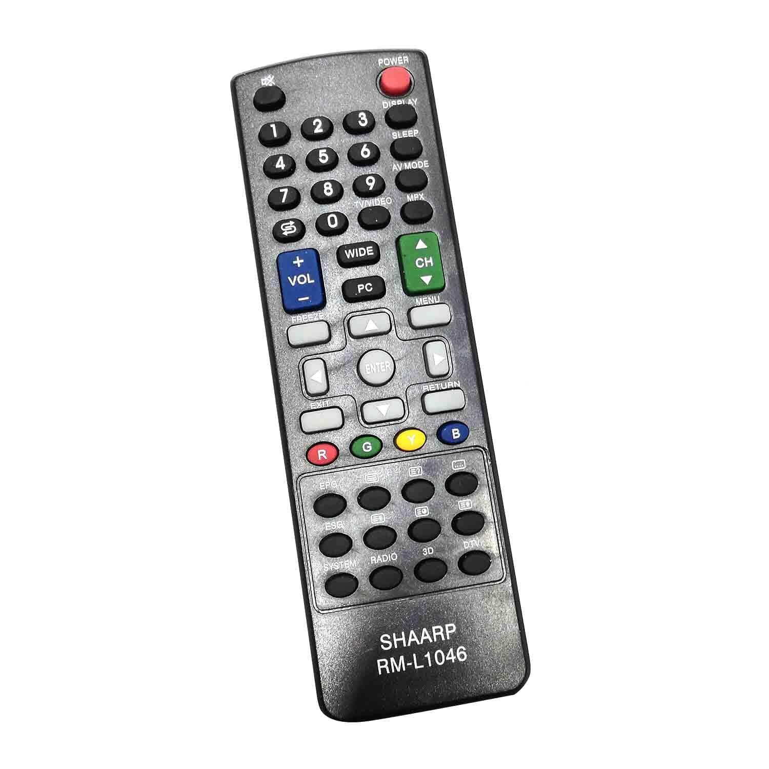 Sharp Universal TV Remote - Black | Daraz.lk