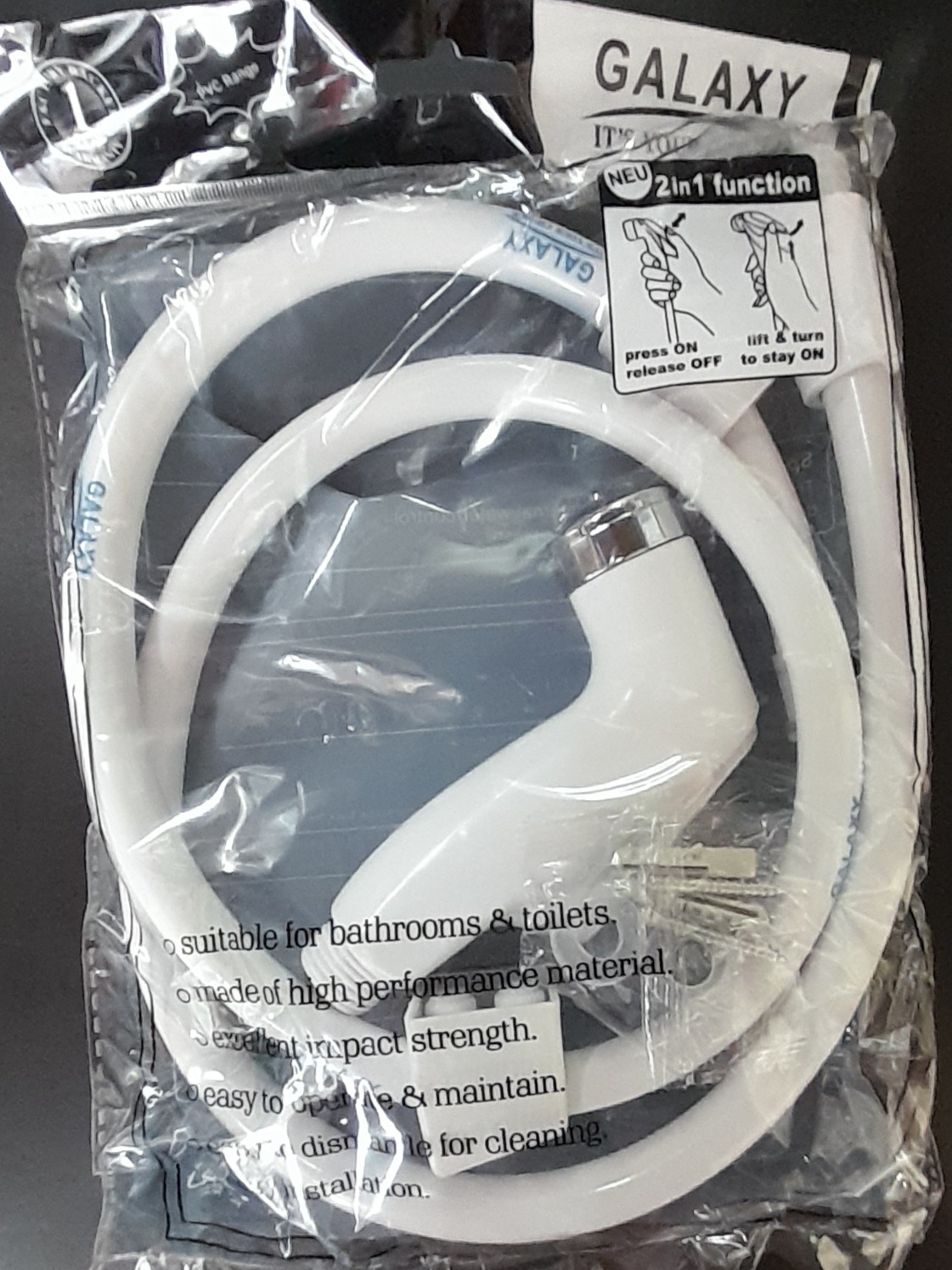 Brassco Bidet Shower Set Bidet Spray Hand Shower Bathroom PVC | Daraz.lk