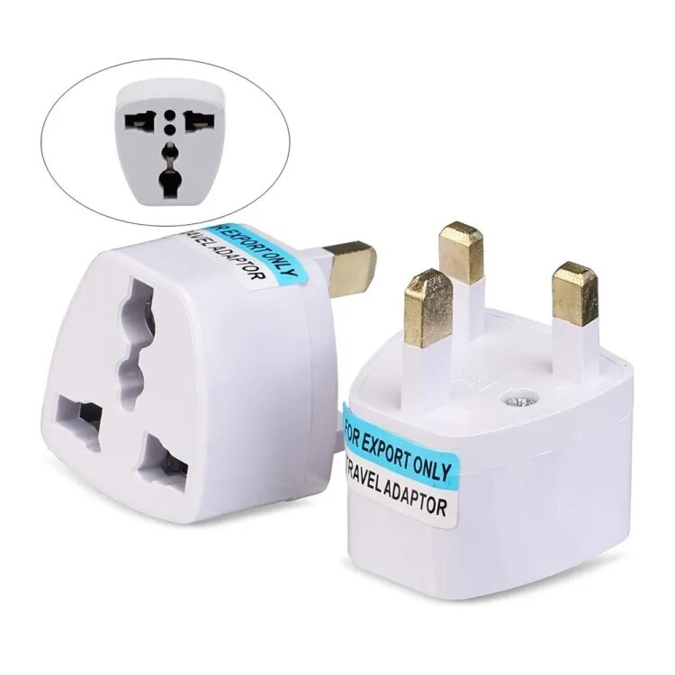Universal Travel UK to Universal AC Power Plug Power Adapter Converter Outlet Home Travel Wall ...