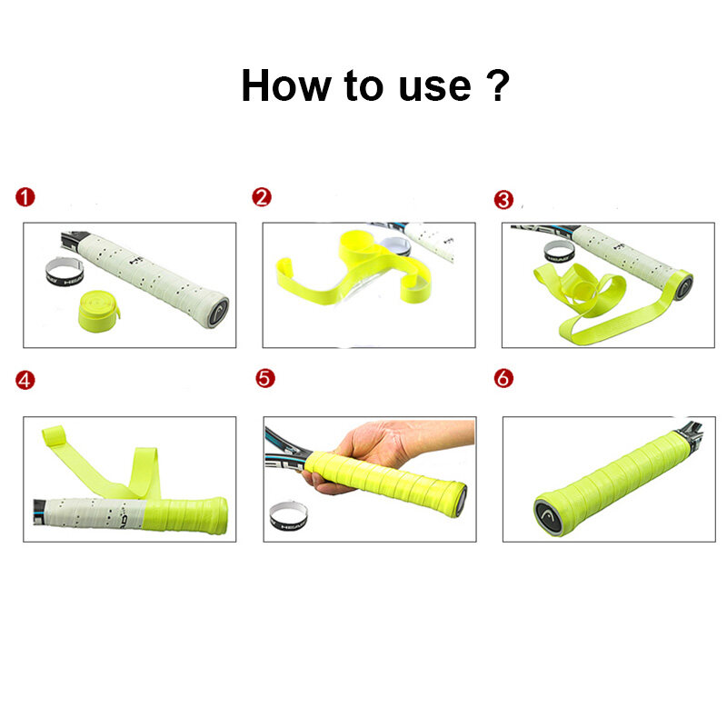 Anti Slip Original Head Overgrip Tennis Racket Grips Padel Accessory ...