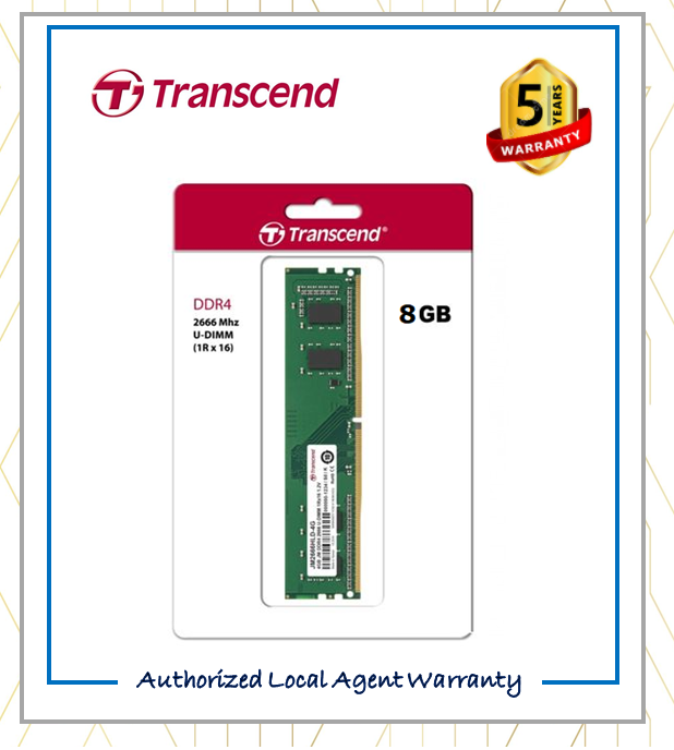 Transcend 8GB Ram DDR4 3200Mhz Desktop Ram Memory | Daraz.lk