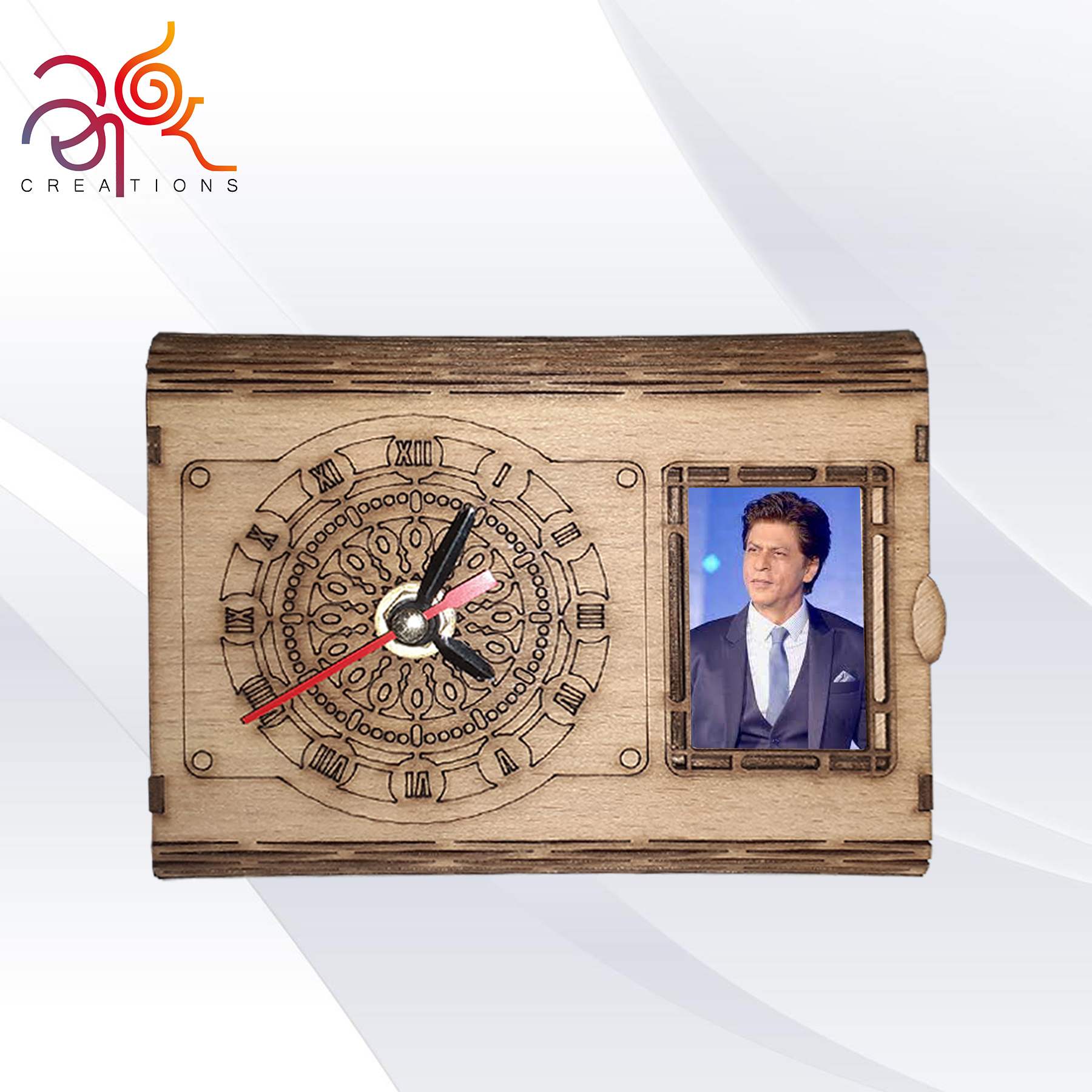 Wooden Table Clock | Daraz.lk
