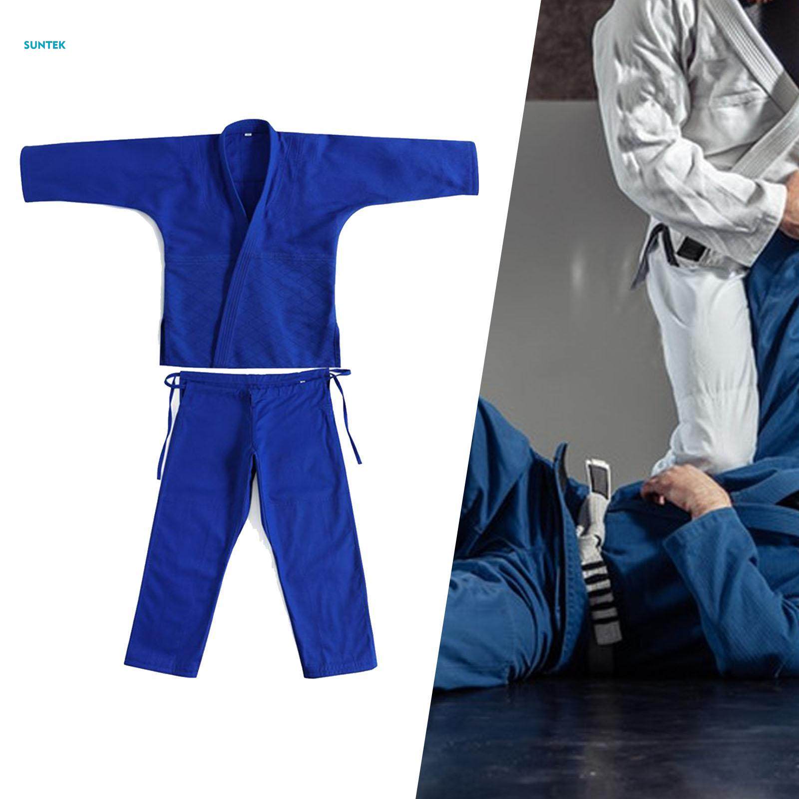 Judo Gi Men Women Clothes Breathable Costumes Dobok Arts Taekwondo Suit ...